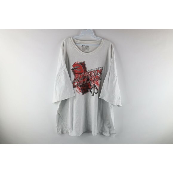 Vintage | Shirts | Nascar Mens 4xl Distressed Austin Dillon Spell Out ...